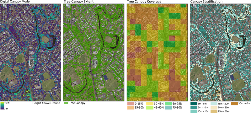 Urban Tree Canopy Management and LIDAR- Aerometrex