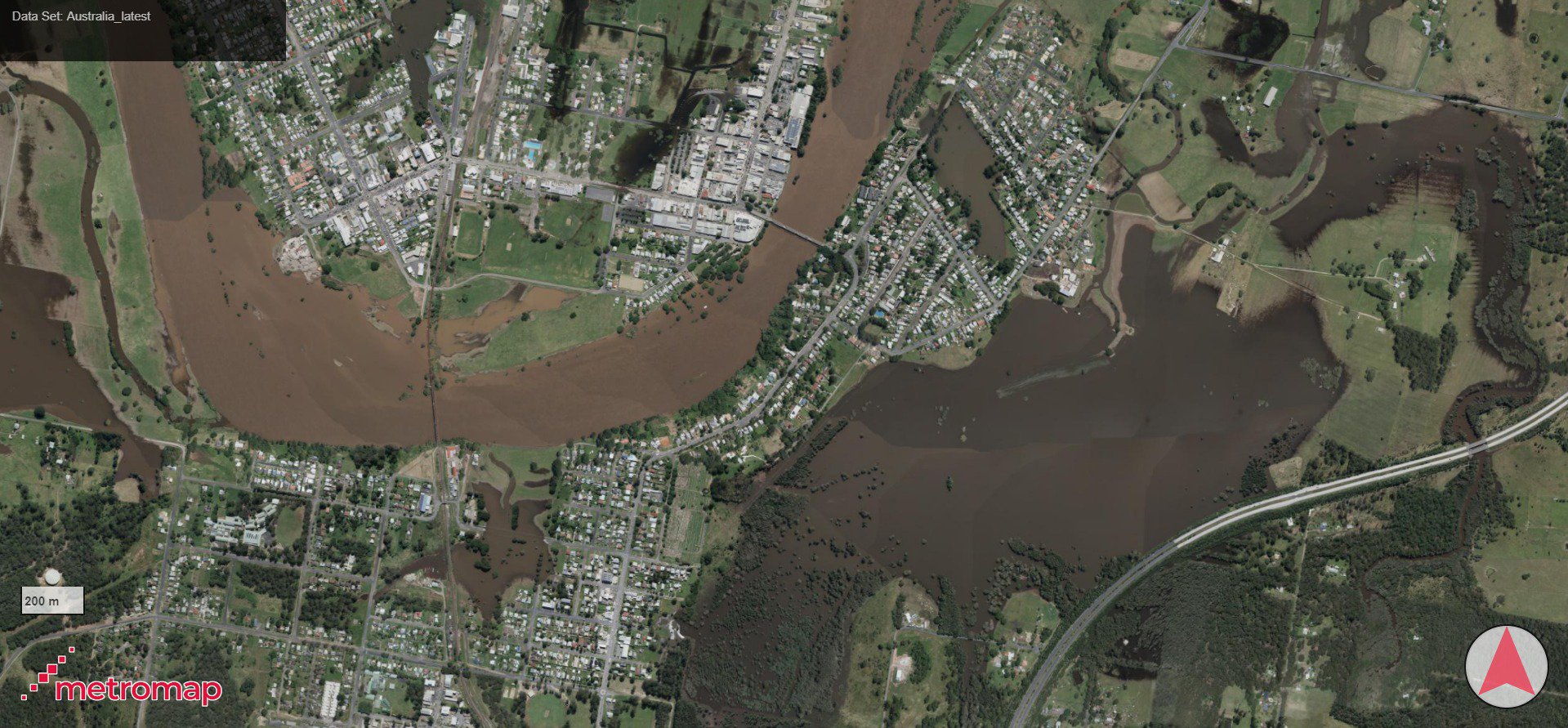 Aerometrex subscription service, MetroMap assists NSW flood recovery ...