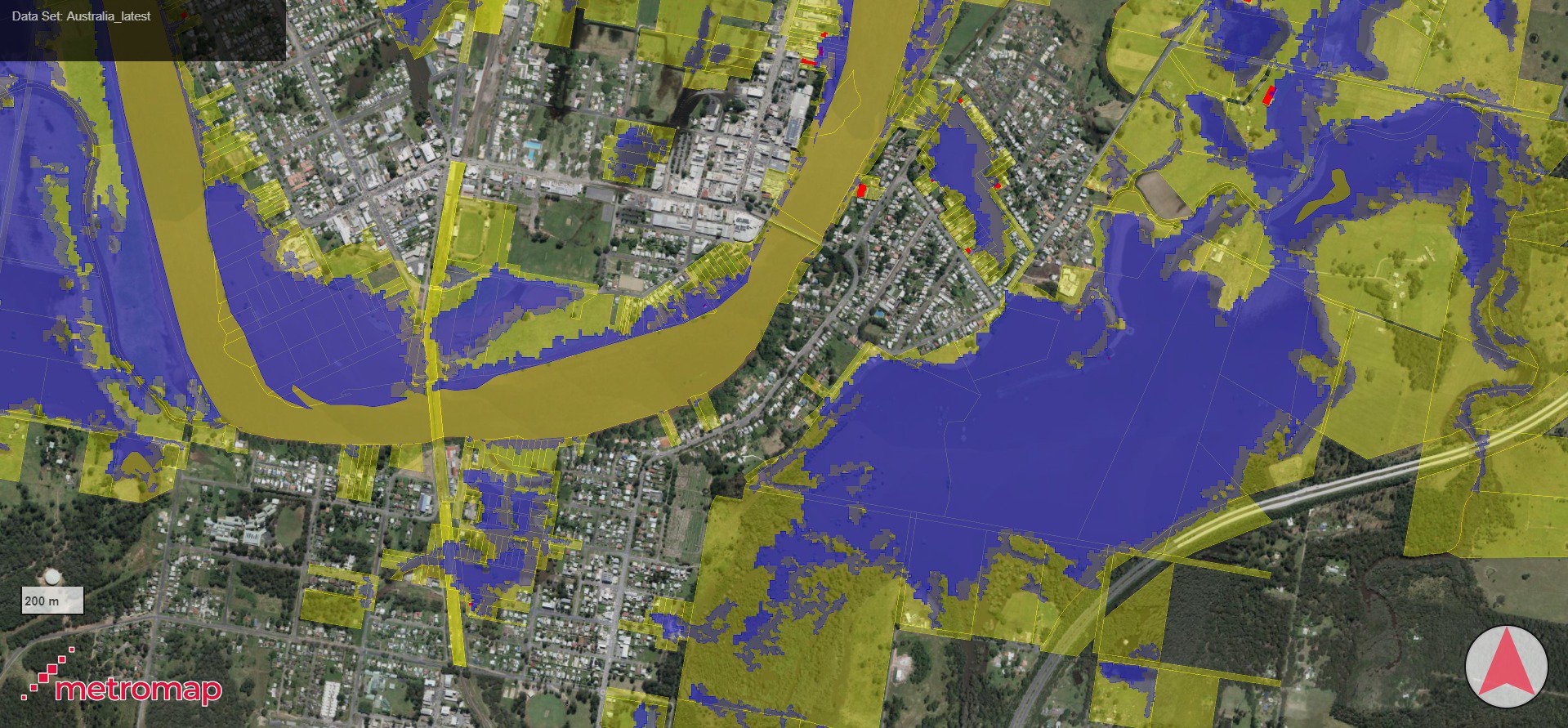 Aerometrex subscription service, MetroMap assists NSW flood recovery ...